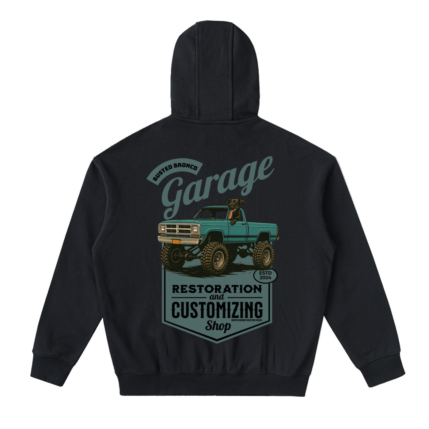 Chrome Cowboy Zip Up – Busted Bronco